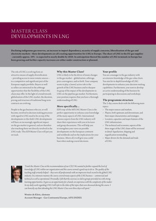 Master Class Developments in LNG | PDF