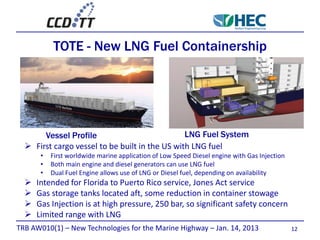 LNG Effect on Ship Design | PPTX