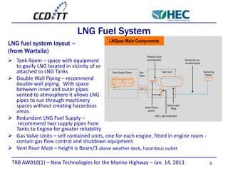 LNG Effect on Ship Design | PPTX