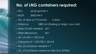 LNG fuelled container feeder ship | PDF