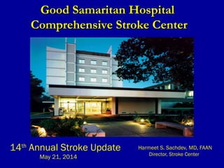 Be Stroke Smart-presented by Good Samaritan Hospital | PPT