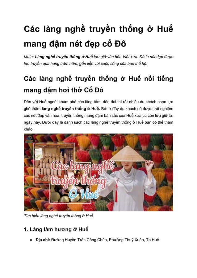 làng nghề truyền thống ở huế.docx