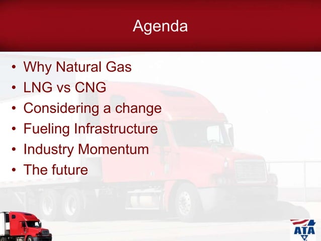 Lng use in trucking | PPTX