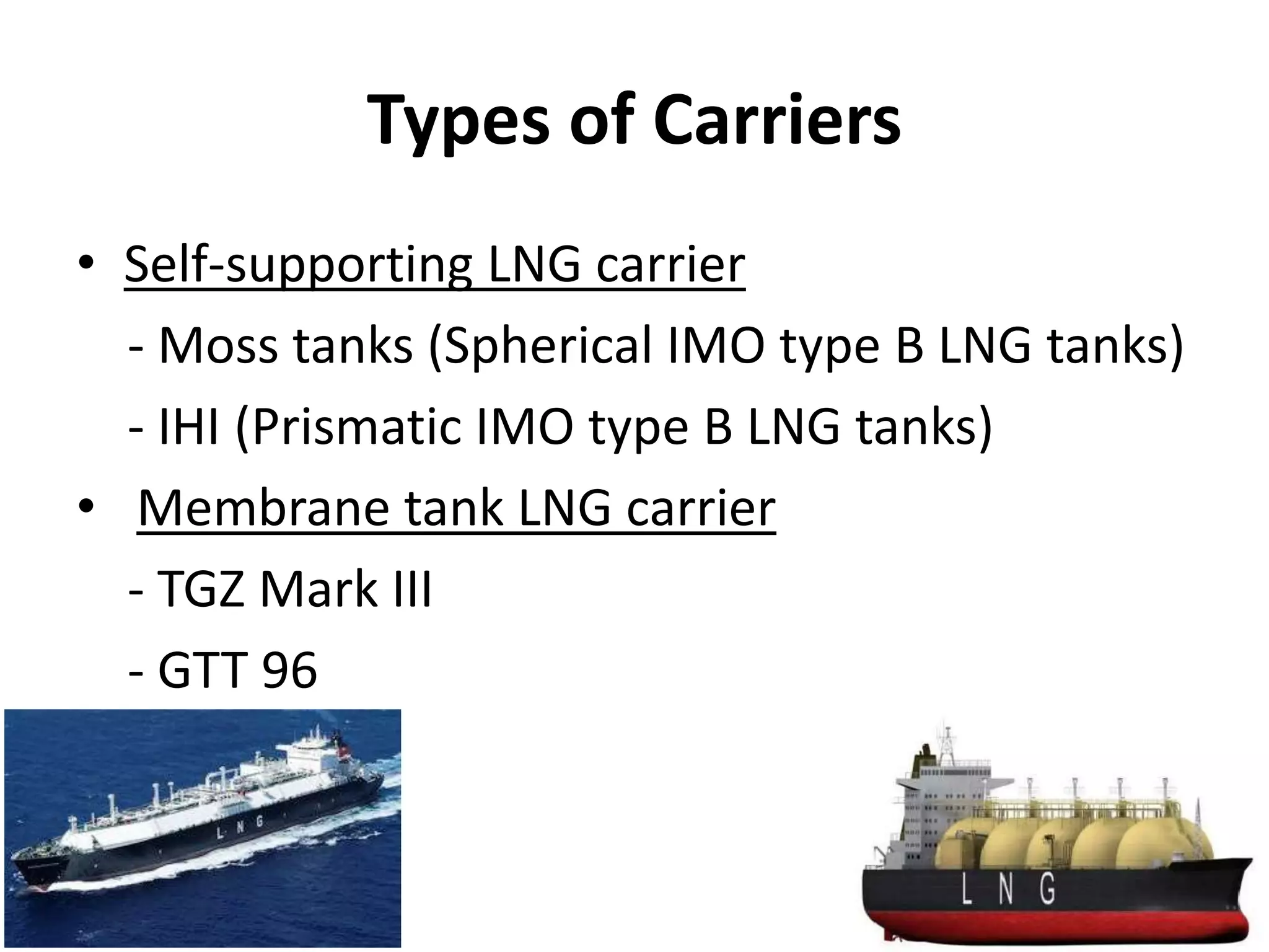 Lng vessels | PPTX