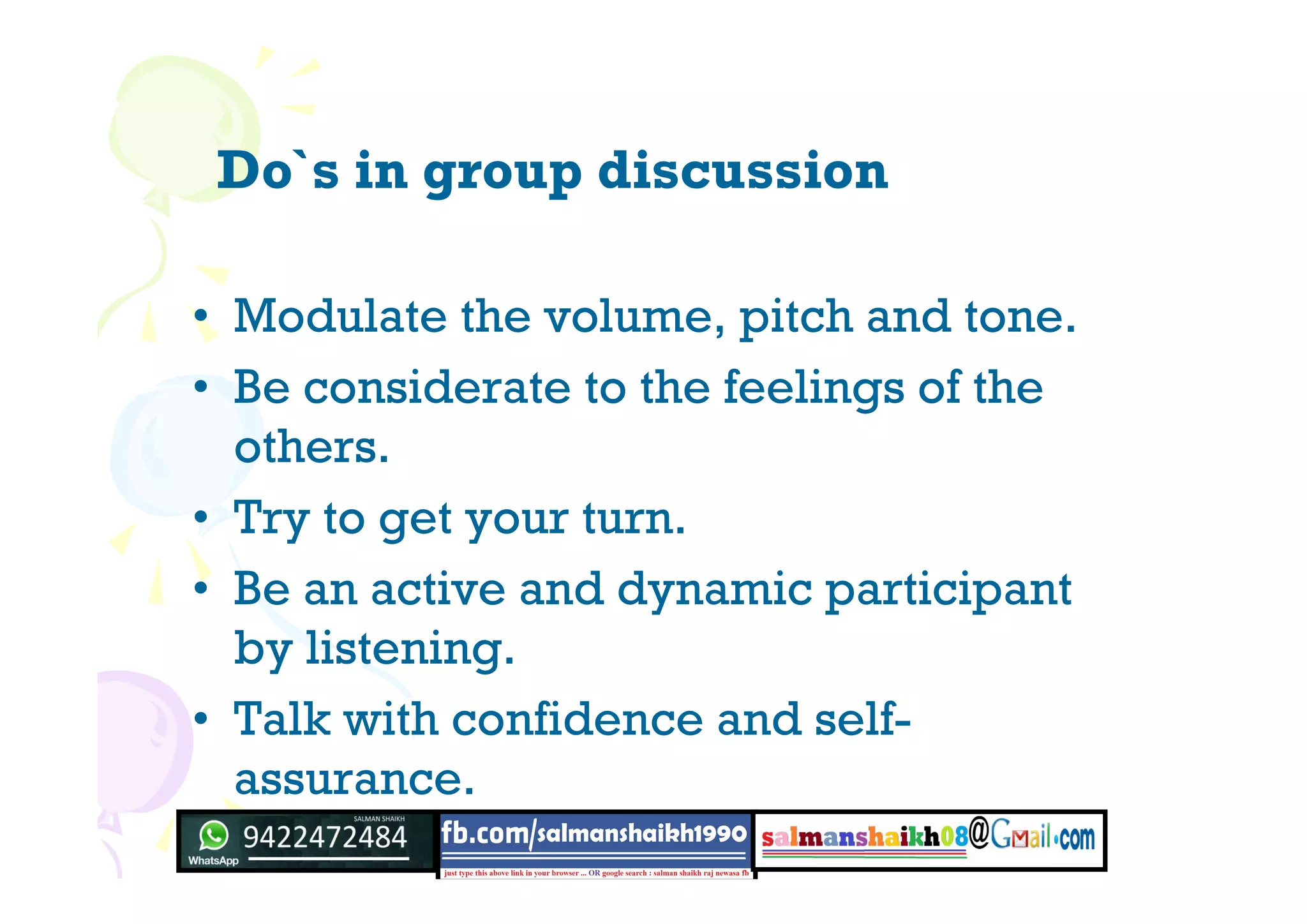 8 group discussion | PDF