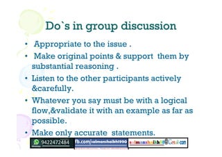 8 group discussion | PDF