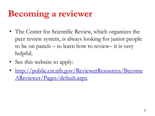 Leaping the Hurdles and Navigating the Maze: Understanding the NIH | PPT