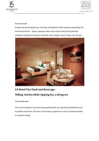 LN Hotel Five Presskit | PDF