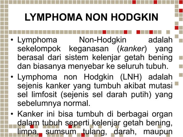 ASKEP Limfoma Non Hodgkin dlm keperawatan.ppt