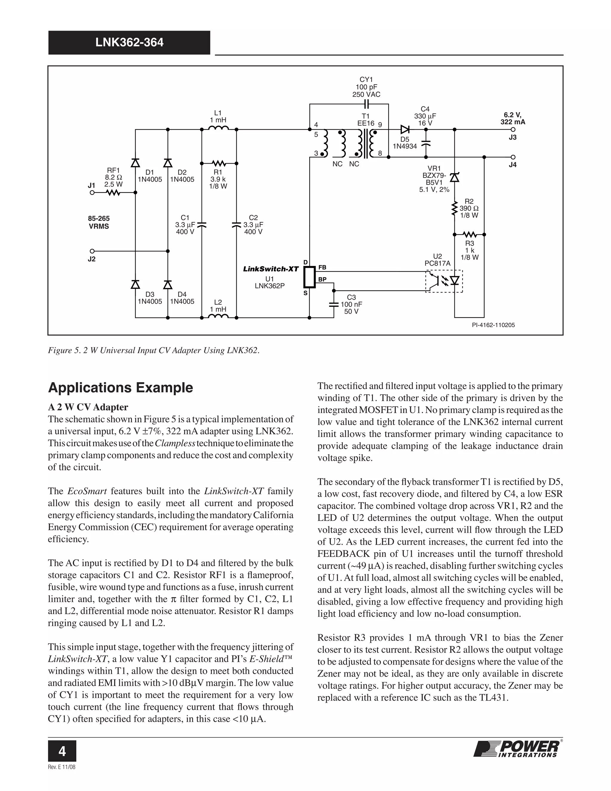 Original Power Supply IC LNK364DN LNK364DG SOP-7 New | PDF