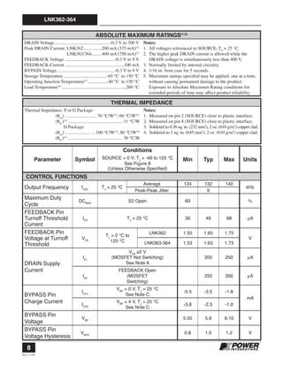 Original Power Supply IC LNK364DN LNK364DG SOP-7 New | PDF
