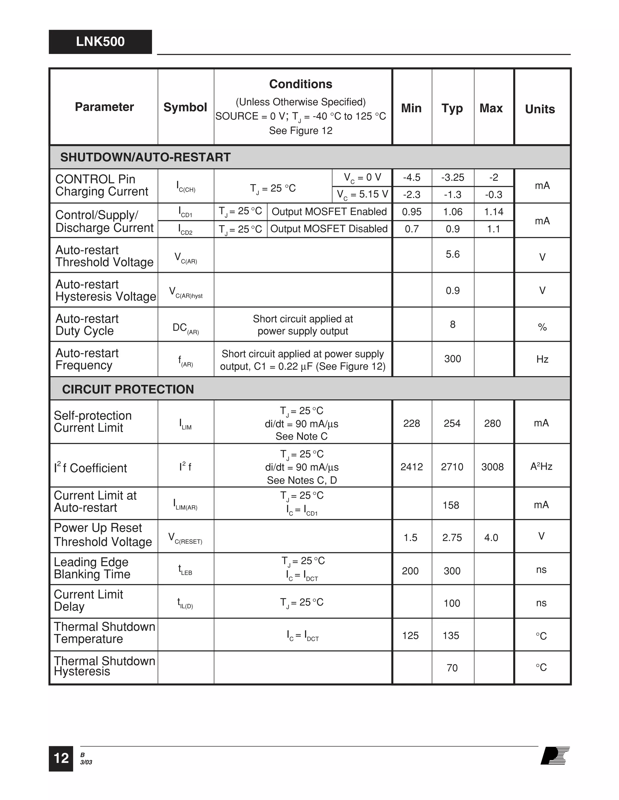 Original Power Supply IC LNK500PN LNK500P LNK500 DIP-7 New | PDF