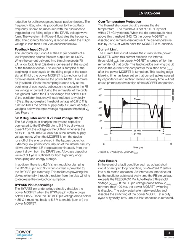 Original Power Supply IC LNK564DG LNK564D LNK564 564 SOP-7 New Power ...