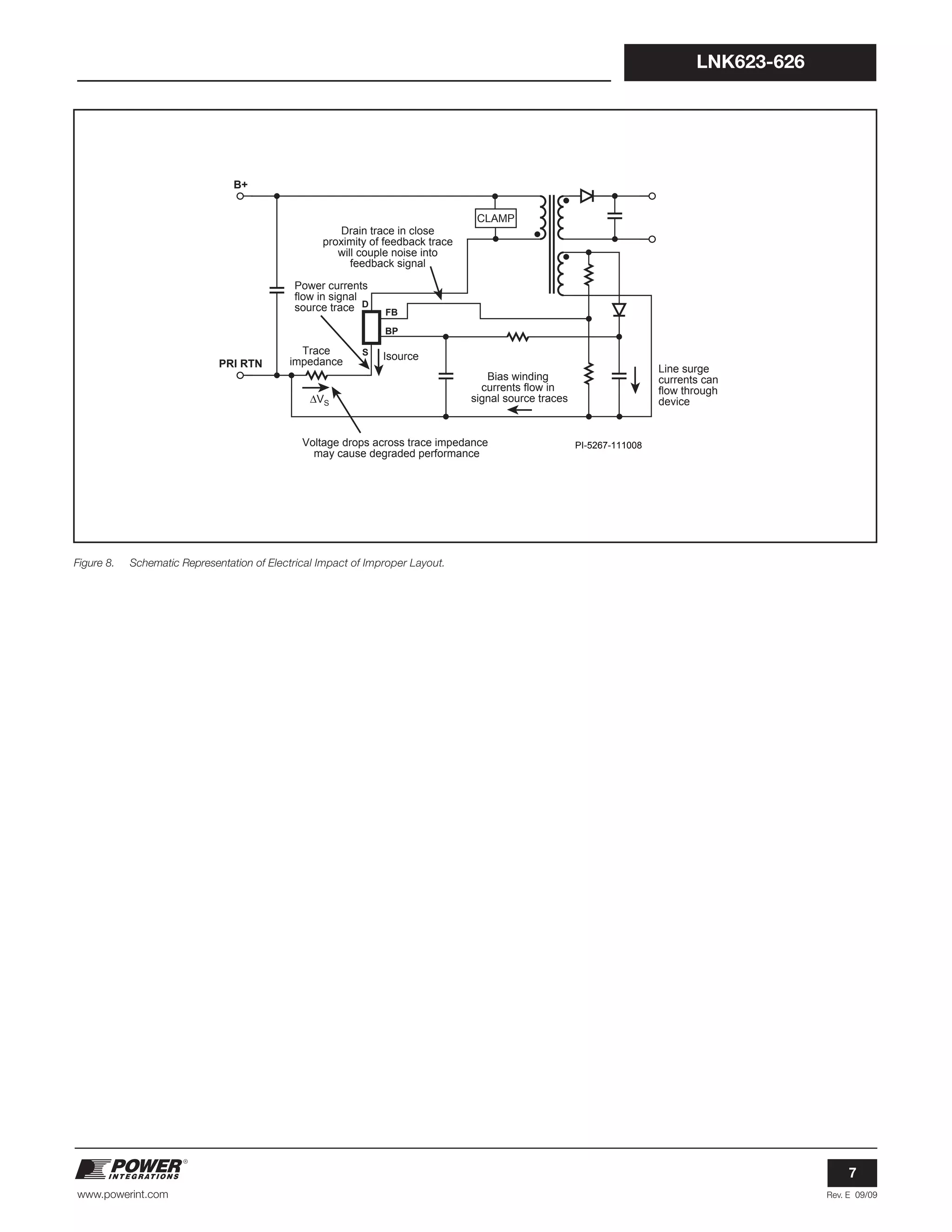 Original Power Supply IC LNK626PG LNK626P LNK626 DIP-7 New Power ...
