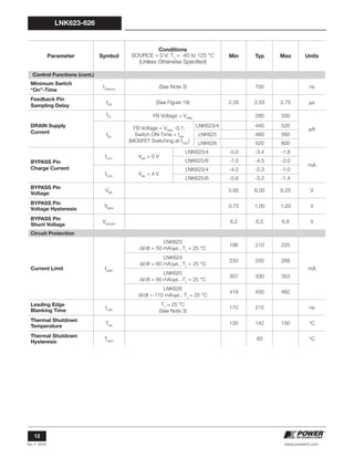 Original Power Supply IC LNK626PG LNK626P LNK626 DIP-7 New Power ...