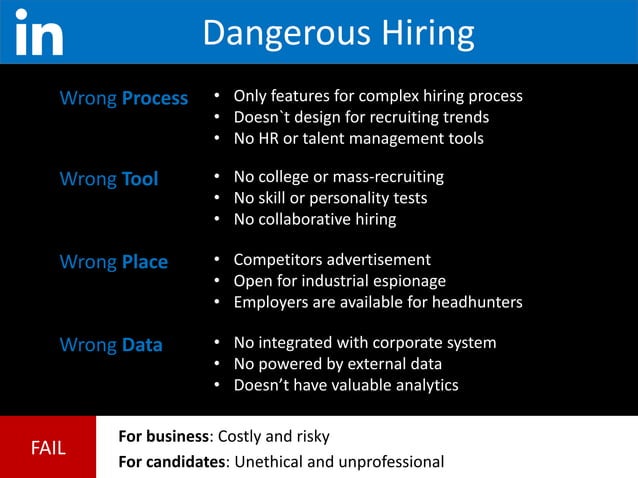 LinkedIN FAIL | PPT
