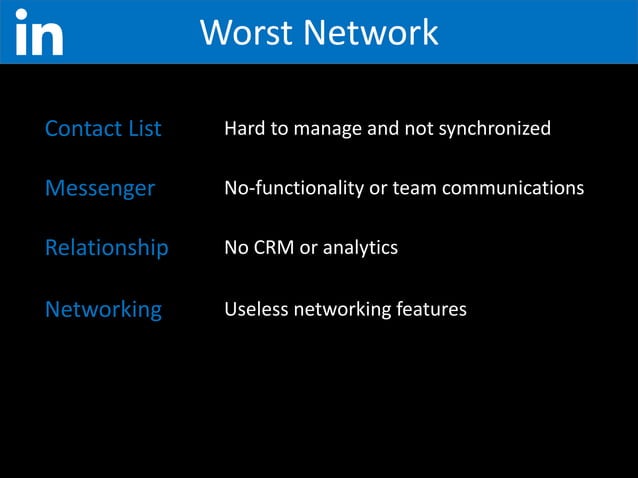 LinkedIN FAIL | PPT