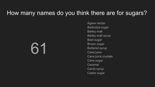 Lnl hidden sugars | PPTX