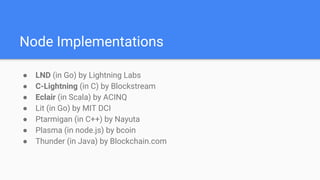 Lightning Network | PPT
