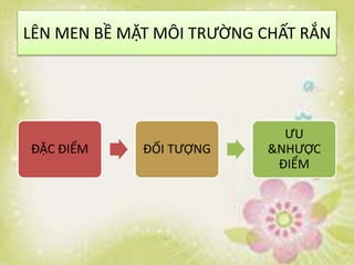 Lên men | PPTX