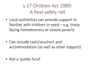 Local Authority support for NRPF migrants | PPT