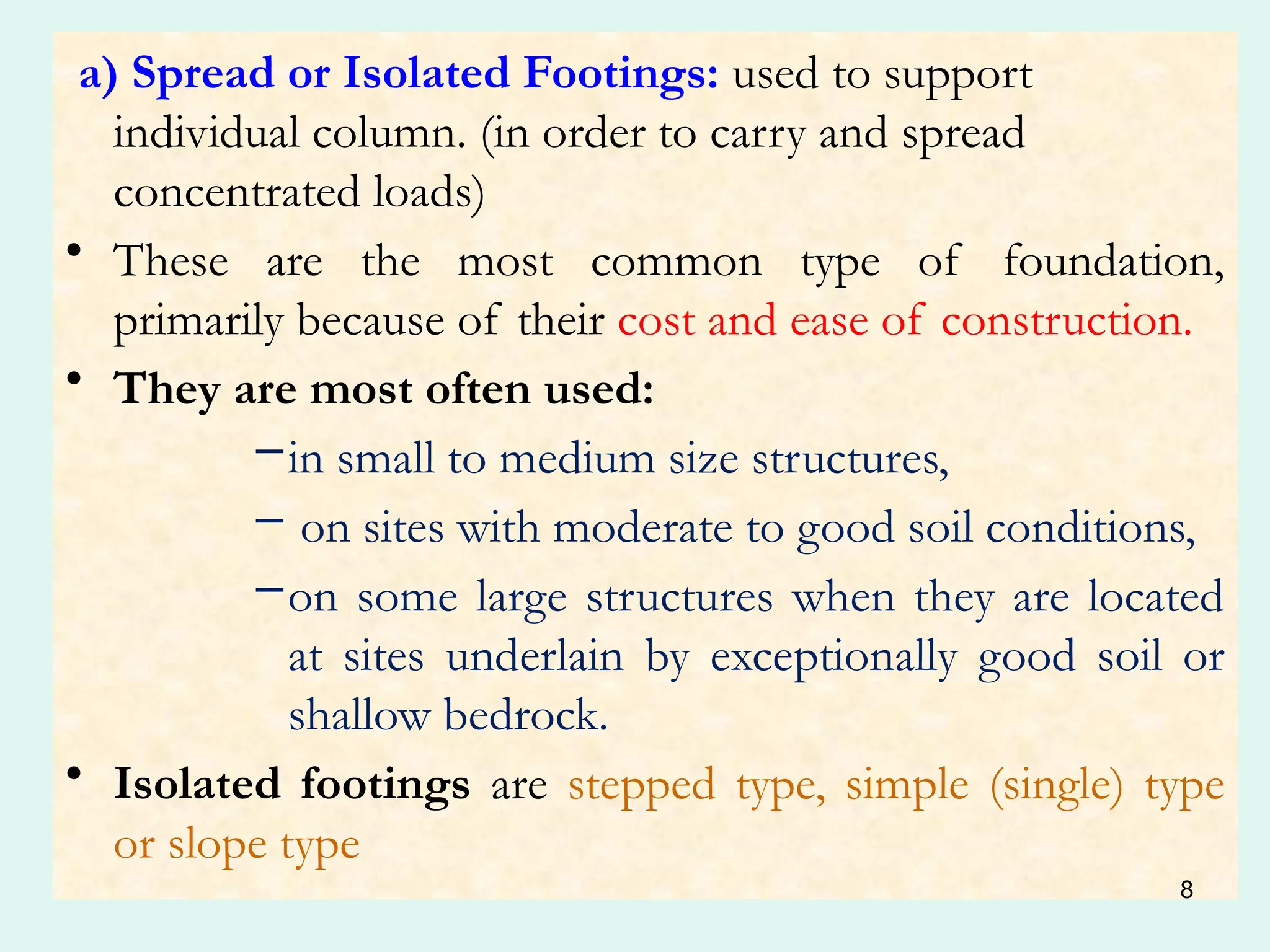 [LNote], Foundation Types and Their Selection,[CH-Two].pptx