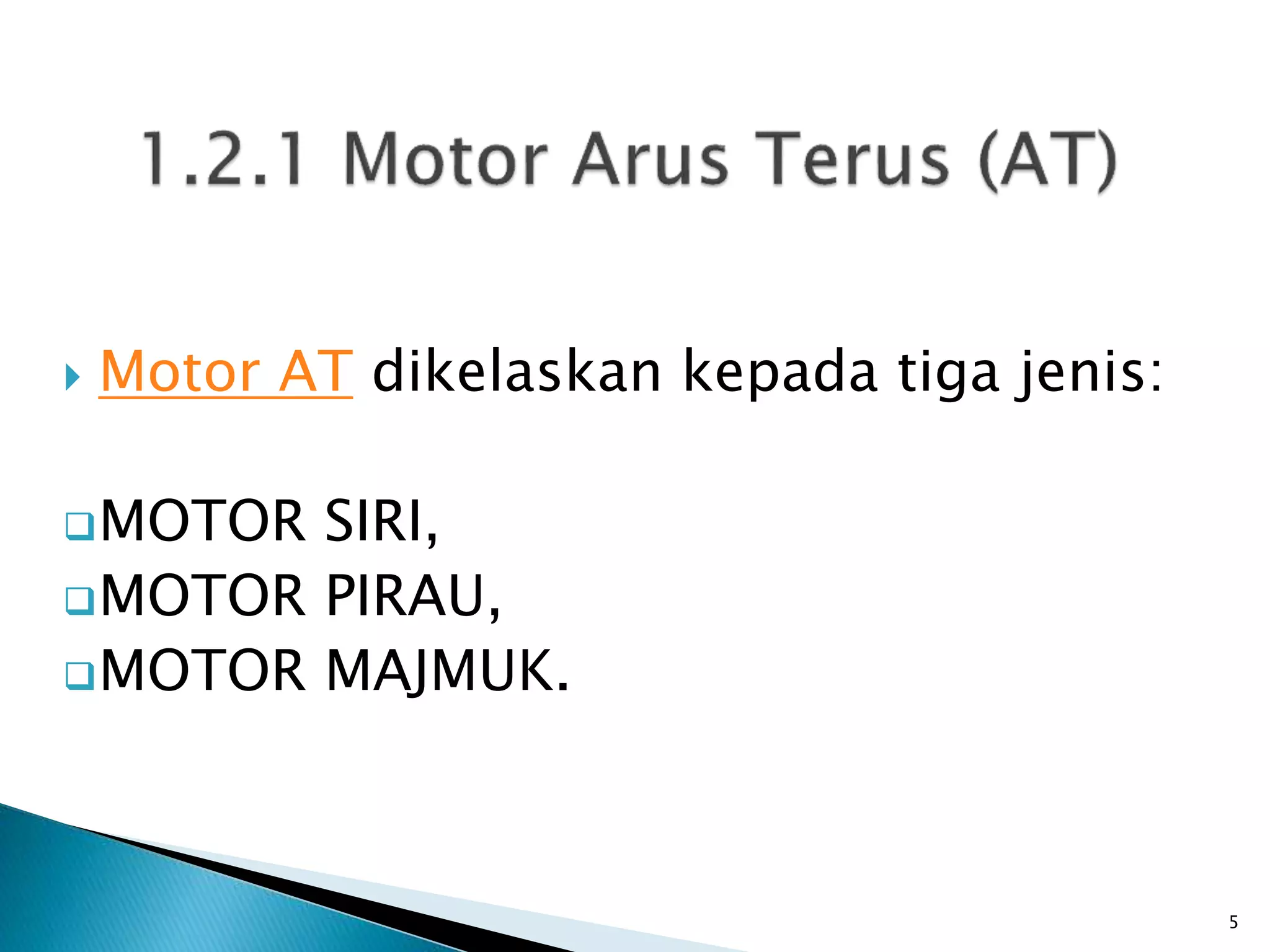 LnP01.01 Prinsip Kendalian Motor Fasa Tunggal | PPT