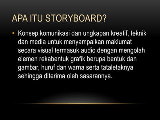 rekabentuk storyboard wireframe | PPTX