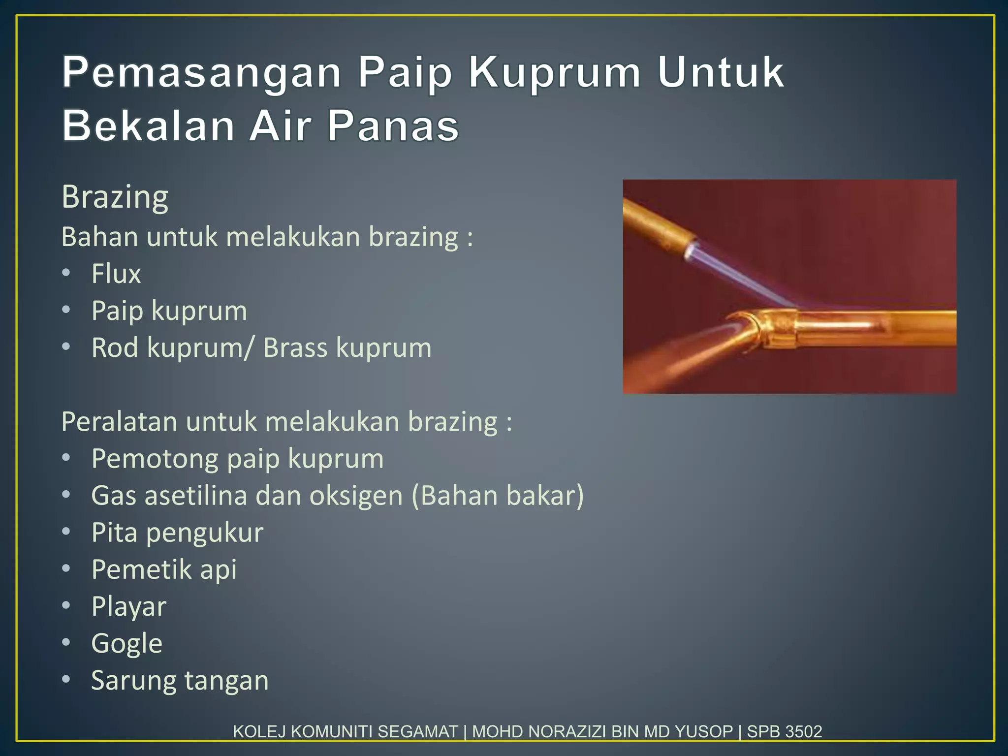 SISTEM BEKALAN AIR PANAS | PPTX