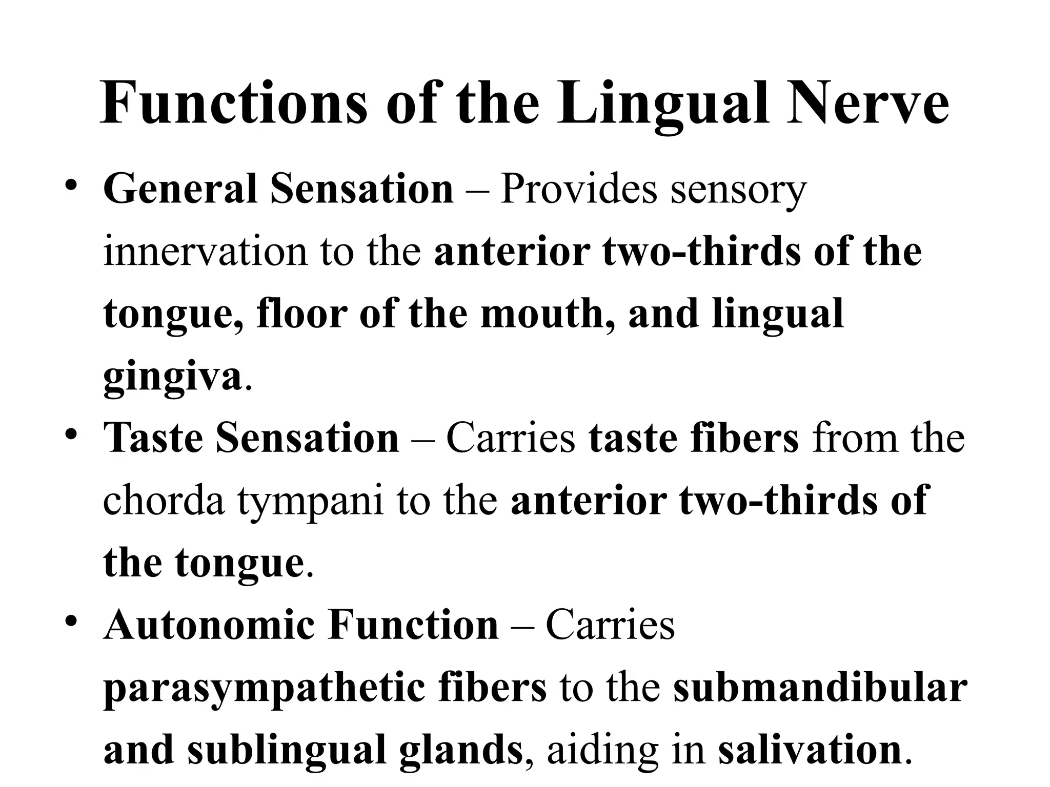 Lingual nerve and Its prosthodontic considerations | PPTX