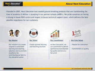 Next Education Presentation 09052012 Alt1 | PPTX
