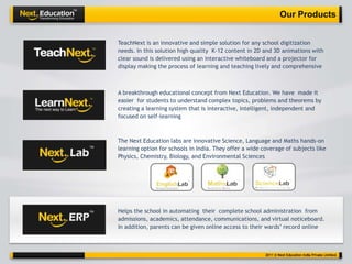 Next Education Presentation 09052012 Alt1 | PPTX