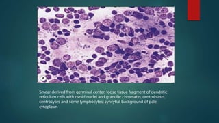 approach to lymph node cytology part 1 | PPTX