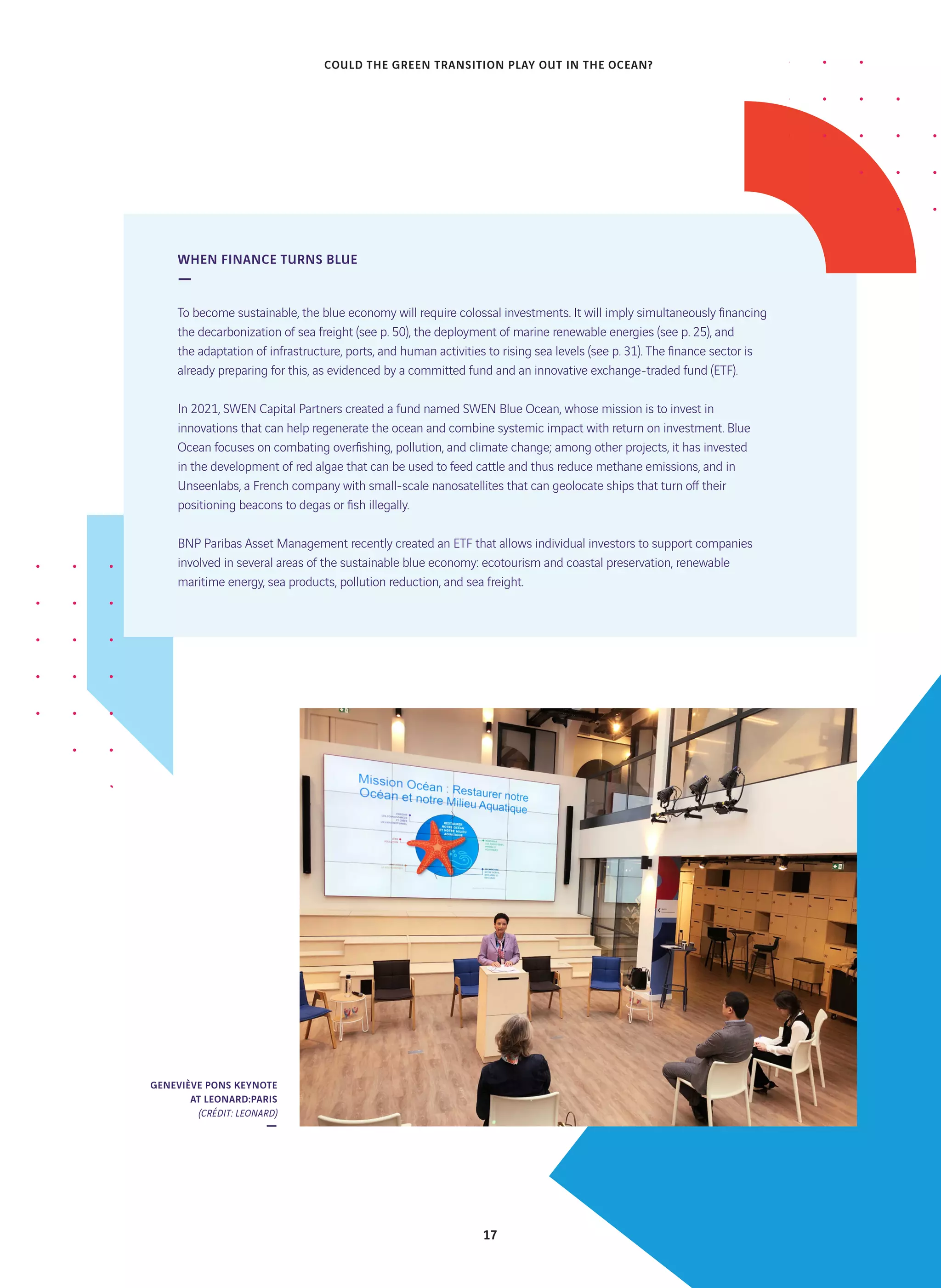 Report - Towards a Sustainable Blue Economy | PDF