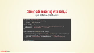 OpenComponents | PPT