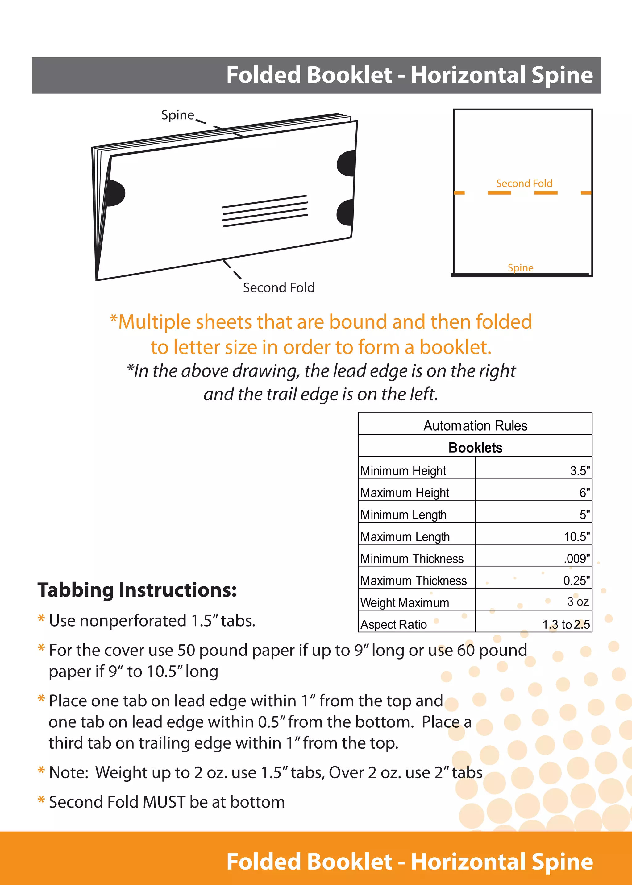 Tabbing Guidelines for Direct Mail Pieces | PDF