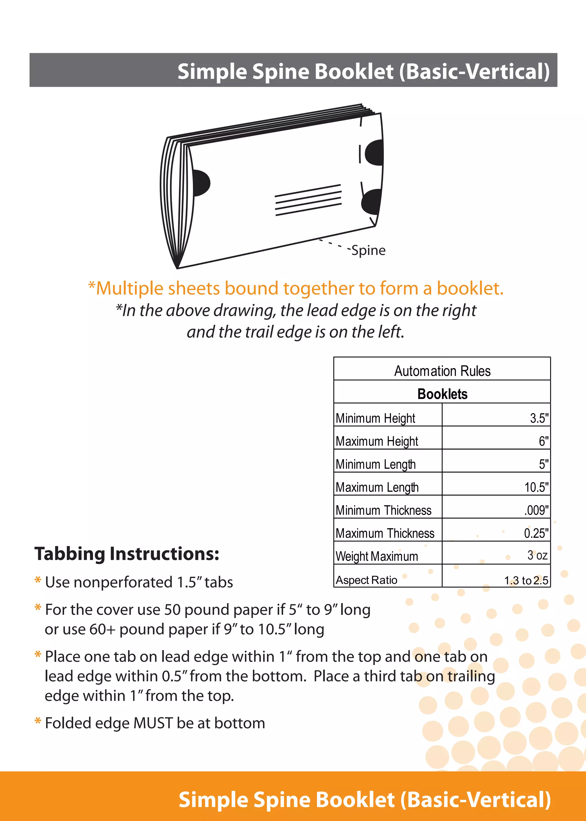 Tabbing Guidelines for Direct Mail Pieces | PDF