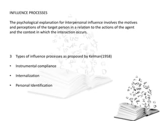 Power and Influence Tactics | PPTX