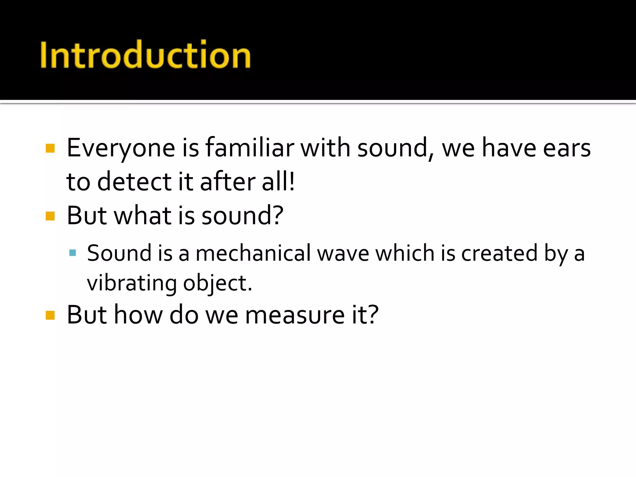 Learning Object-Measuring Sound | PPT