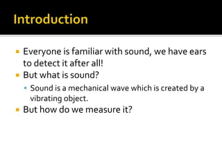 Learning Object-Measuring Sound | PPT