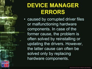 Lo1.2 types of computer system error | PPTX