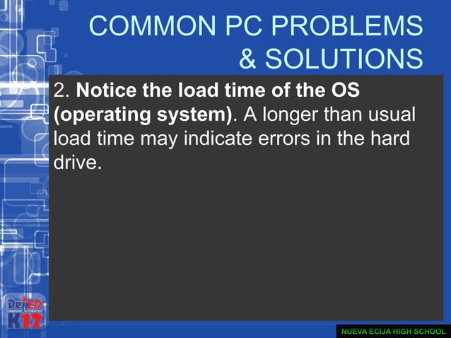 Lo1.3 diagnosing computer systems | PPTX | Operating Systems | Computer ...