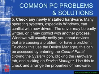 Lo1.3 diagnosing computer systems | PPTX