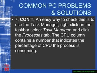 Lo1.3 diagnosing computer systems | PPTX