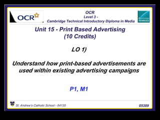 LO1 - UNIT 15 | PPTX