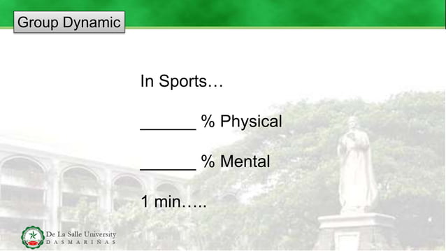 Intro to Mental Skills Training | PPTX | Sports