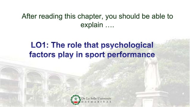 Intro to Mental Skills Training | PPTX | Sports