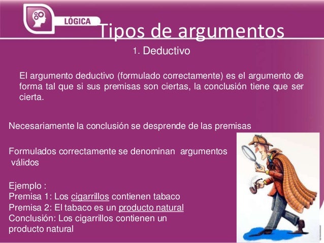 Los Tipos De Argumentos. – Colegio De Estudios Cientificos Y ...