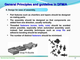 Lo #1 design factors in manufacturing processes (sept 2015) | PPT