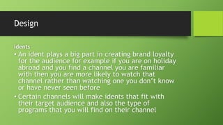 Lo1&Lo2-designing idents for television | PPT